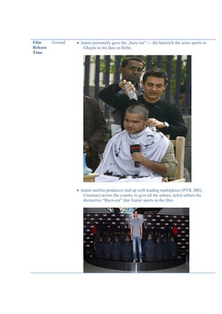 GHAJINI MARKETING STRATEGY | PDF