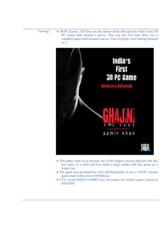 GHAJINI MARKETING STRATEGY | PDF