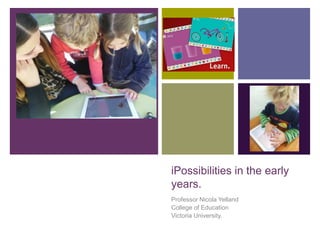 iPossibilities for Early Learning in Mathematics | PPT