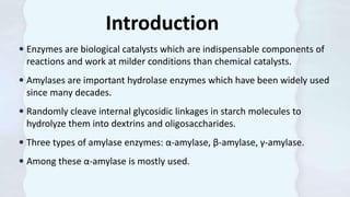 Alpha amylase | PPTX