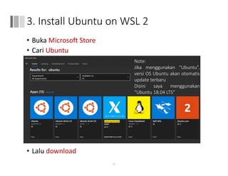 Instalasi Odoo ERP pada Ubuntu WSL di Windows | PDF
