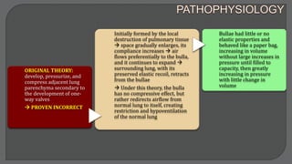 Surgery for Bullous Disease | PPTX