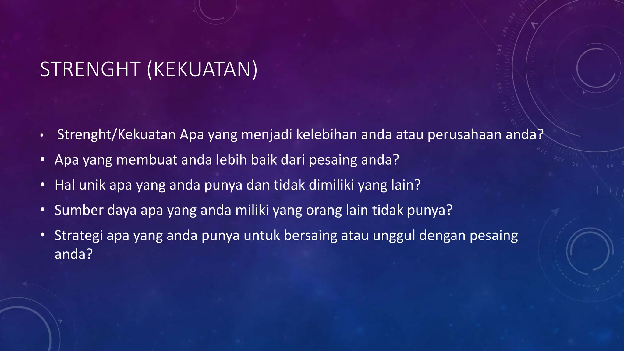 Aanalisa Streangth Weakness OT Pert.6.pptx