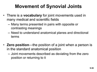 human body joints full detailed lecture for nurses | PDF