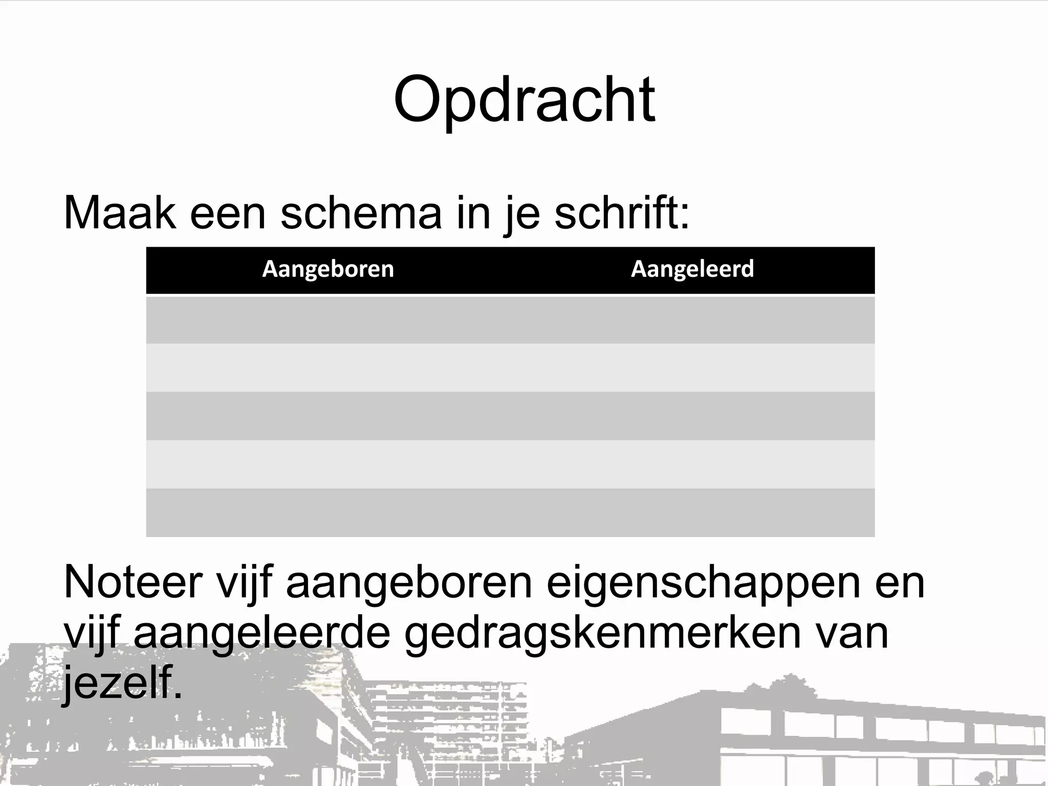 Aangeboren aangeleerd-hoe leren mensen | PPTX | Parenting | Family and ...