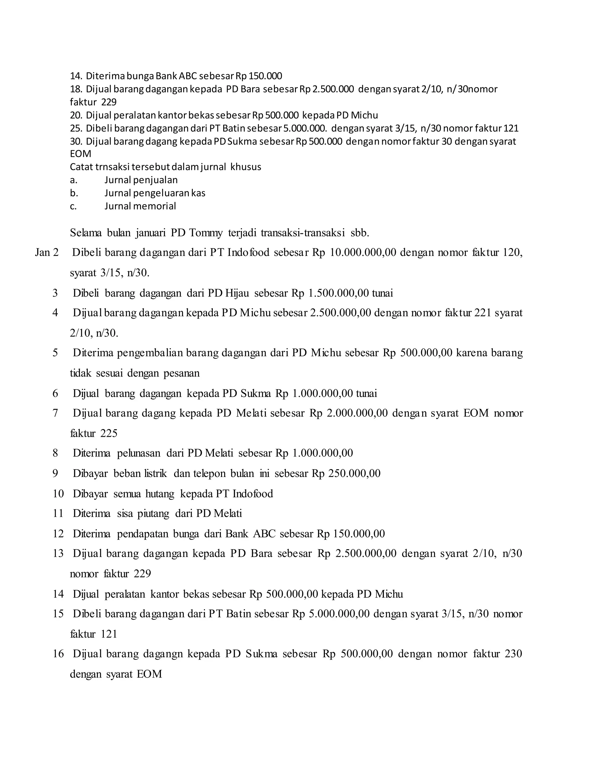 Aang essay akuntansi | DOCX