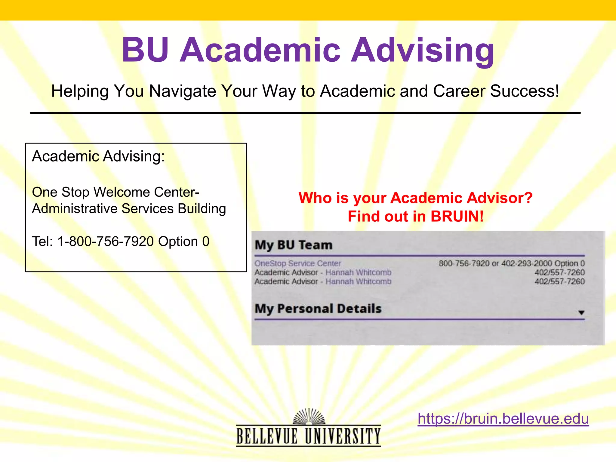 Academic Advising PowerPoint Presentation | PPTX