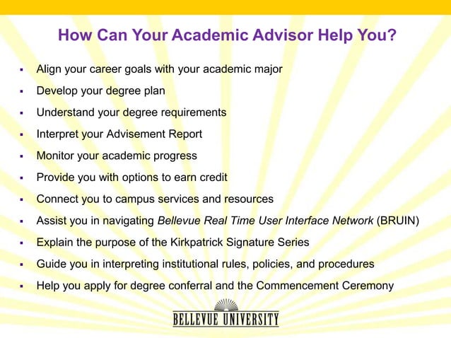 Academic Advising PowerPoint Presentation | PPTX