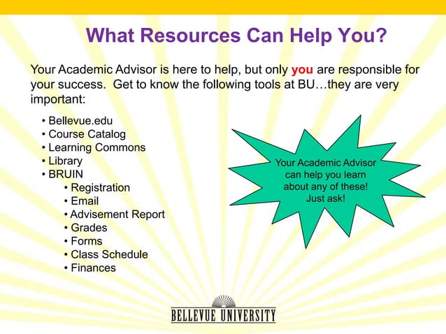 Academic Advising PowerPoint Presentation | PPTX