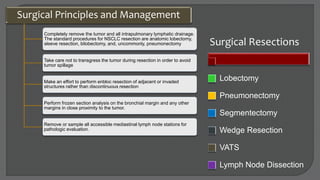 Surgical Management for Non Small Cell Lung Cancer | PPTX