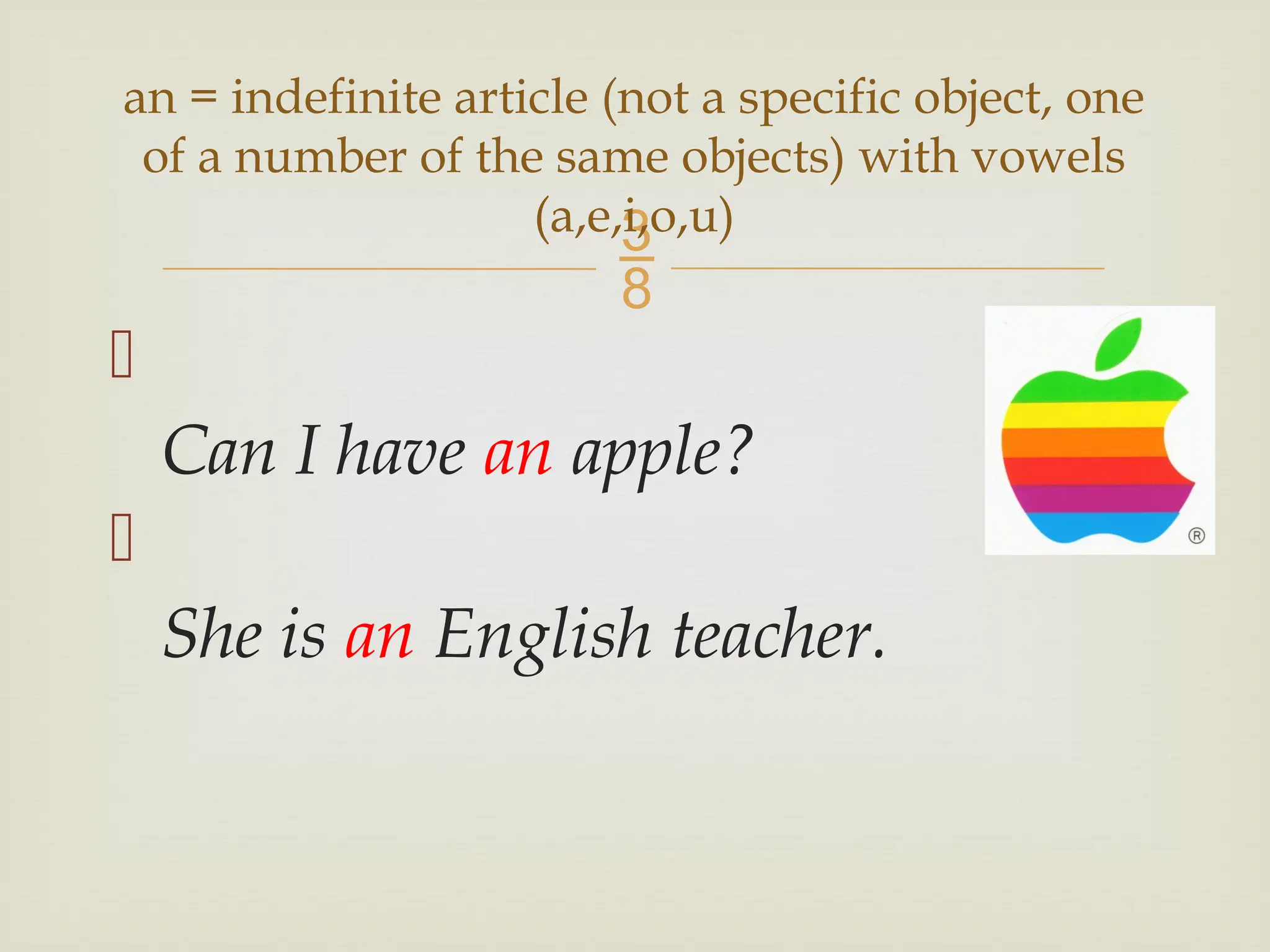 Articles in English A, AN and THE with explanation | PPT