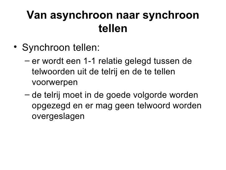 Aanvankelijk Rekenenles1