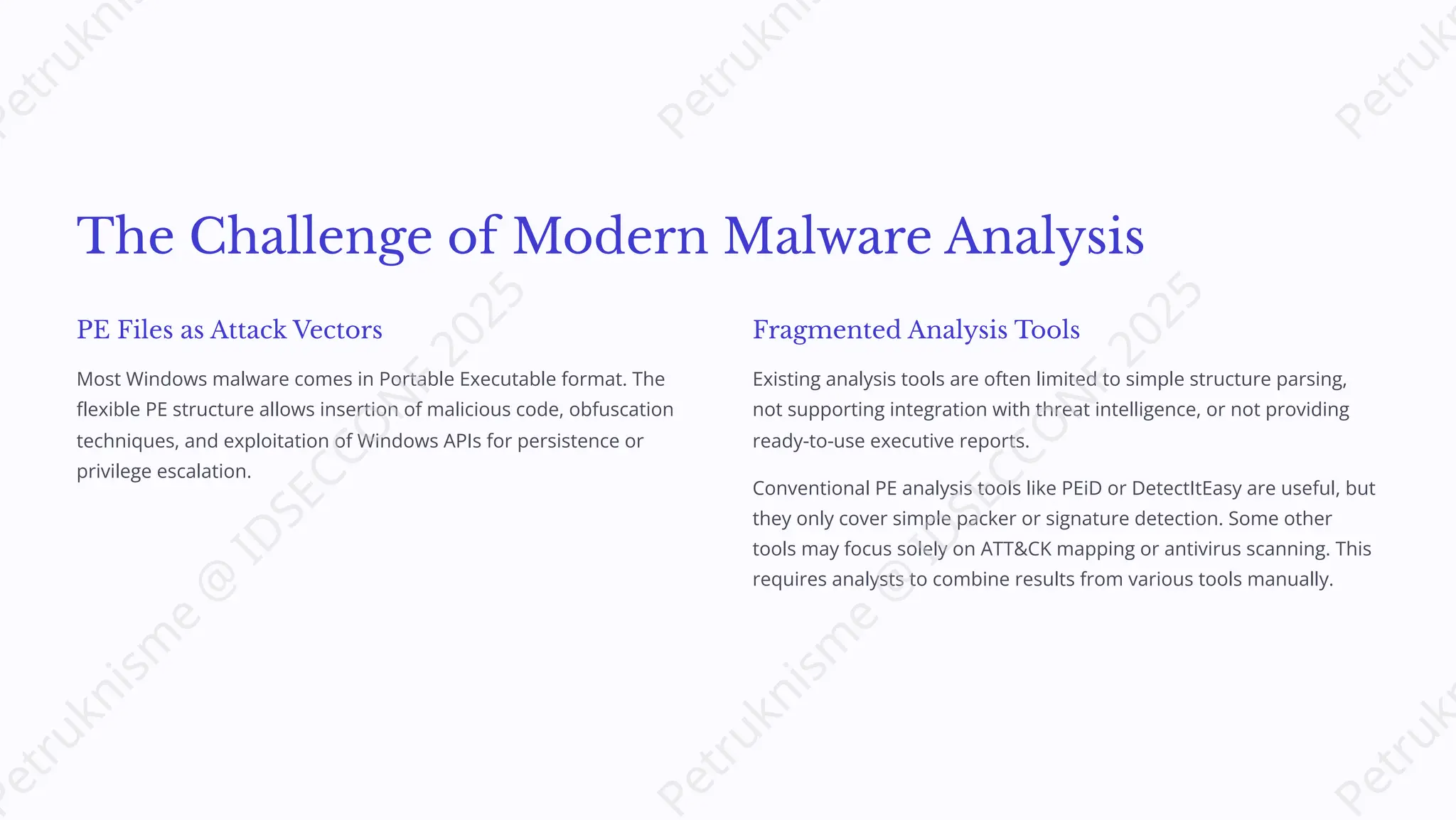 IDSECCONF2025 - Aan Wahyu - Maze–Malware Analysis Platform.pdf