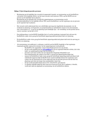 Aanwijzing opsporingsberichtgeving 2013 | PDF