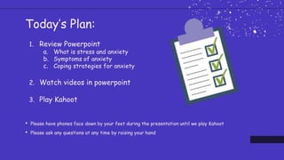 Anxiety powerpoint | PPTX