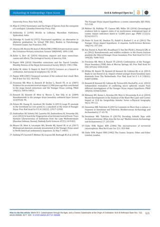 Catastrophism through the Ages, and a Cosmic Catastrophe at the Origin ...