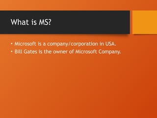 Microsoft Office-word,excel and access.pptx