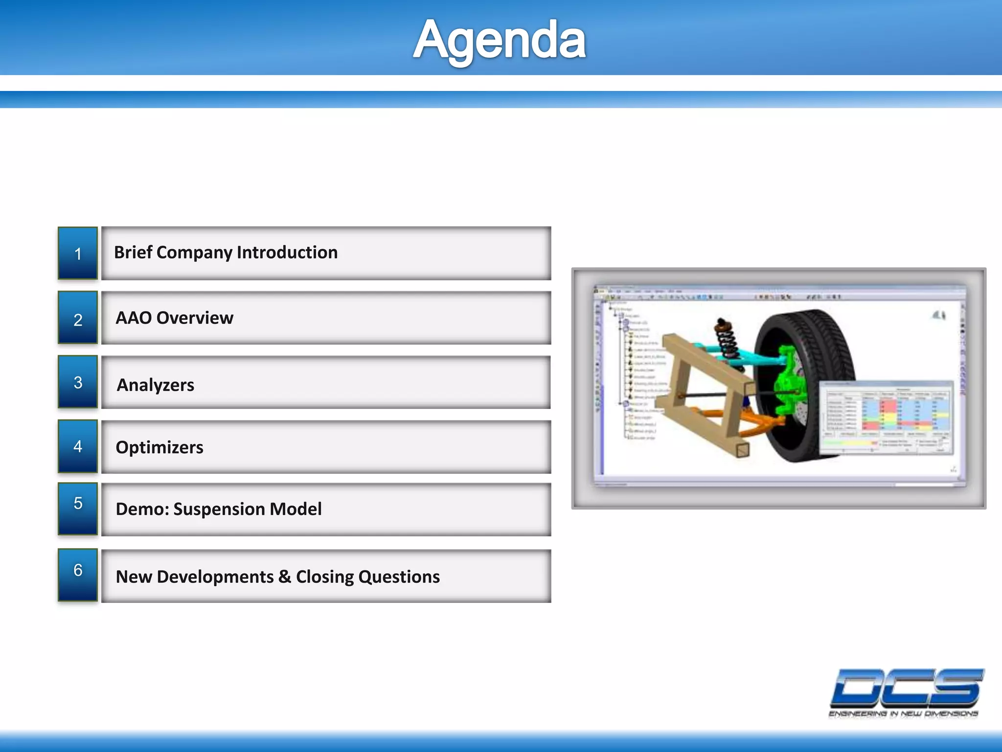 3DCS Advanced Analyzer and Optimizer for Tolerance Analysis | PPT