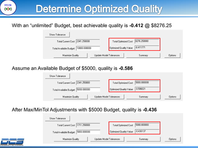 3DCS Advanced Analyzer and Optimizer for Tolerance Analysis | PPT