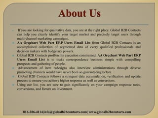 AA orgchart web part erp users list | PPTX