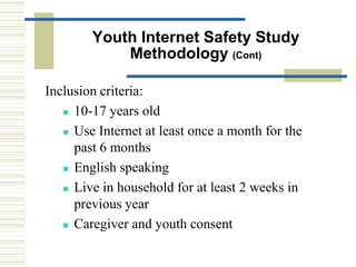 The Internet, pornography, and youth | PPTX