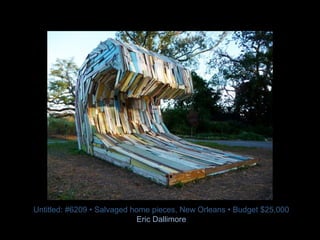 Public Art Budget Comparison | PPT