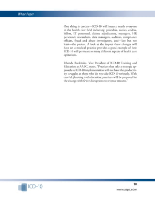icd 10-white_paper | PDF