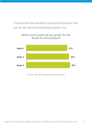 NPD Custom Research/Advanced Analytics | PDF