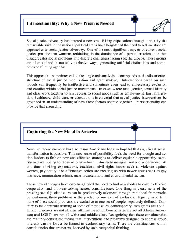 Aapf Intersectionality Primer | PDF