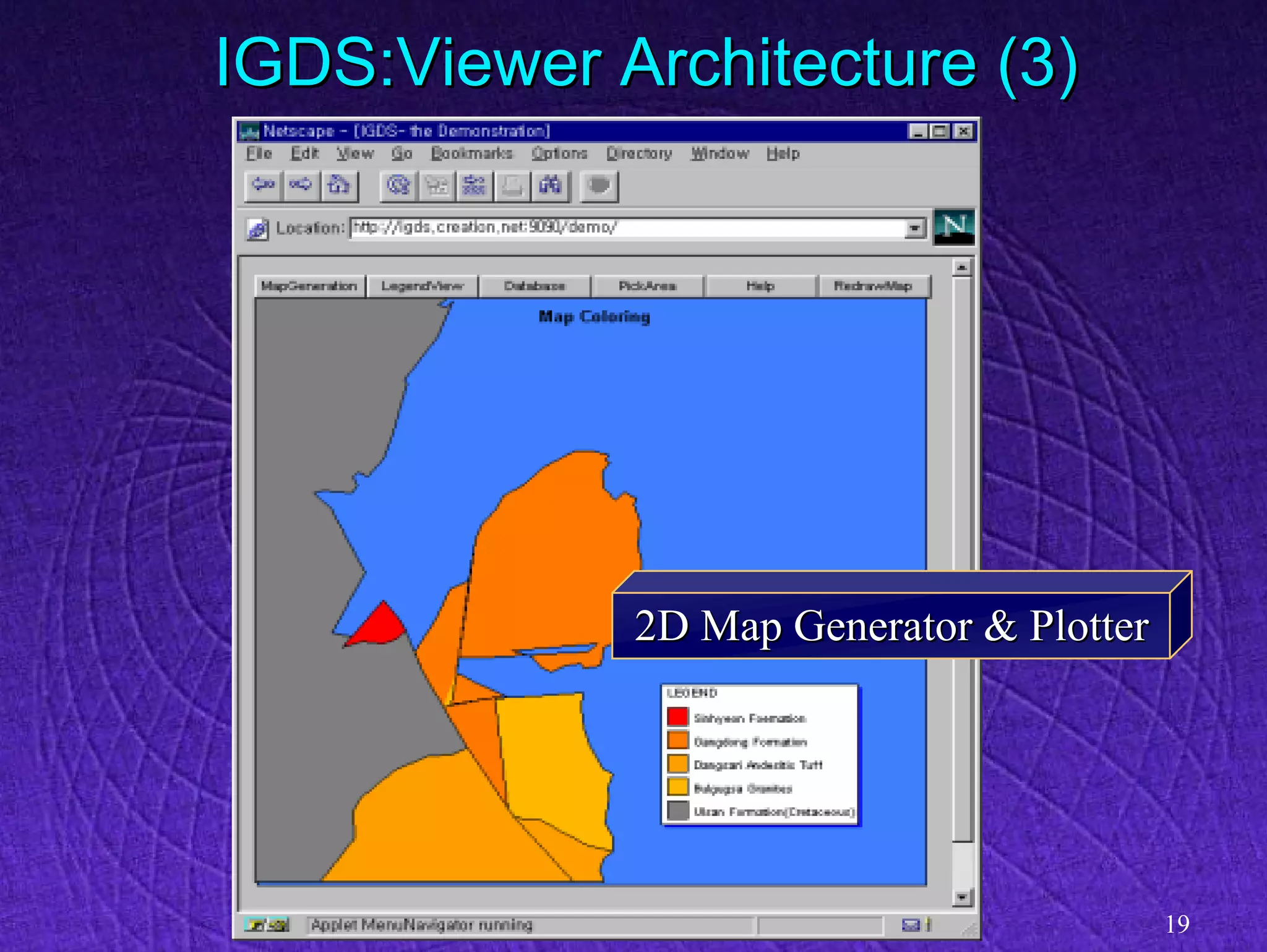 The Construction of the Internet Geological Data System Using WWW+Java ...