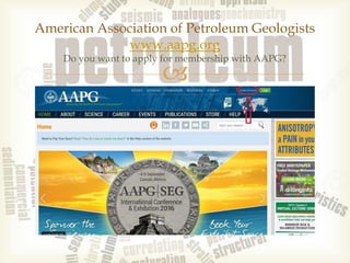 AAPG Membership Registration Procedure | PPT