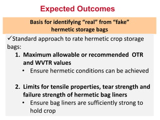 Characterizing Engineering Properties of Commercial Hermetic Storage ...