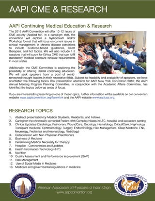 Aapi 2016 convention marketing prospectus | PDF