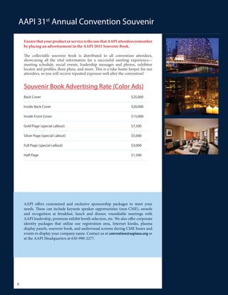 AAPI Convention Marketing Prospectus 2013 v8 pdfcopy2 | PDF