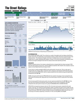 The Street Ratings newsletter | PDF