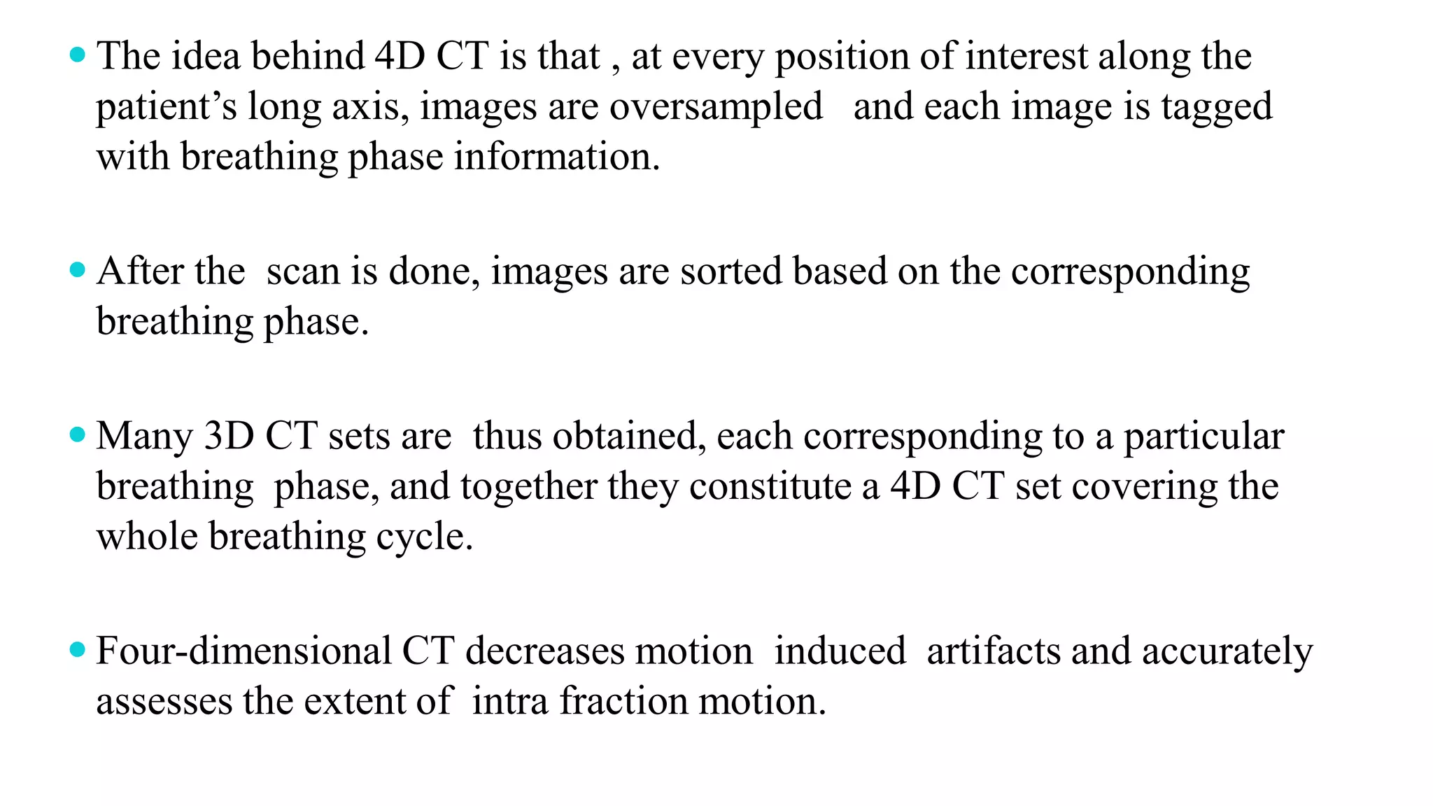Motion management techniques in RT | PDF