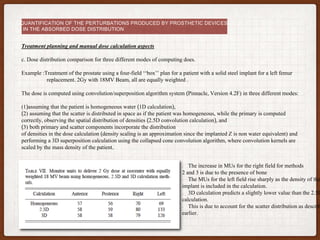 Aapm tg63 on hip prosthesis consideration during pelvic radiotherapy | PPTX