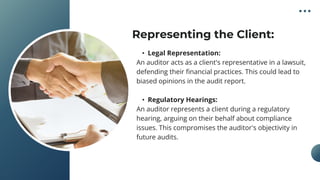 ADVOCACY THREAT in AUDITING Presentation PPT | PPTX