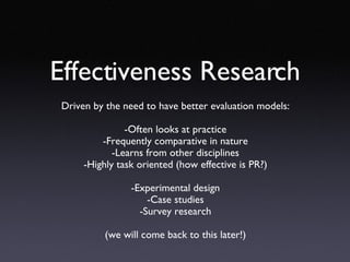 PR Research | PPT