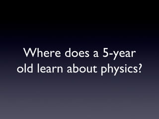 Rethinking the roles of informal science environments and classroom ...
