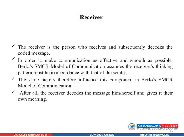 Commtheories and models semiotic analysis | PPT