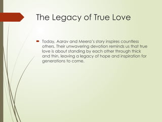 Aarav_and_Meera_True_Love best story of two friends | PPTX