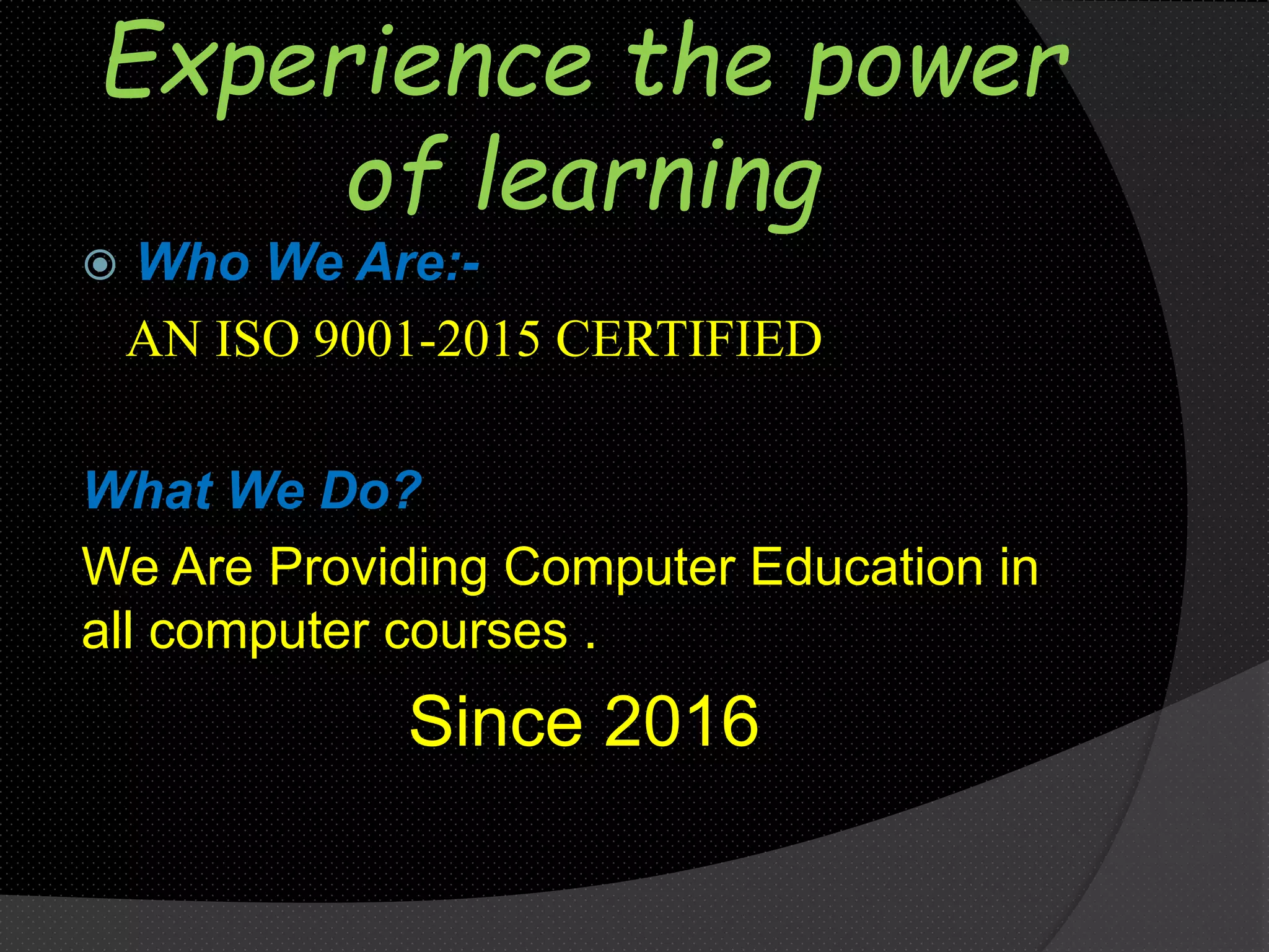 Aar codes institute | PPT