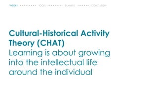 A model for using activity theory in education design: a gamification ...