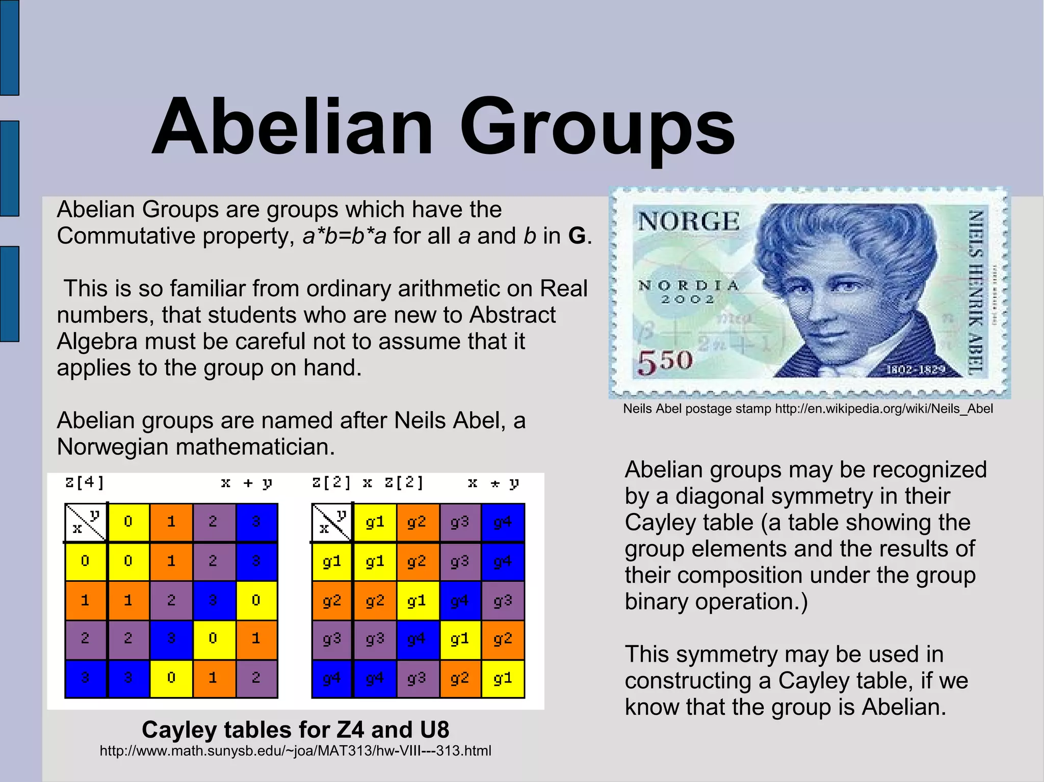 Abstract Algebra | PPT