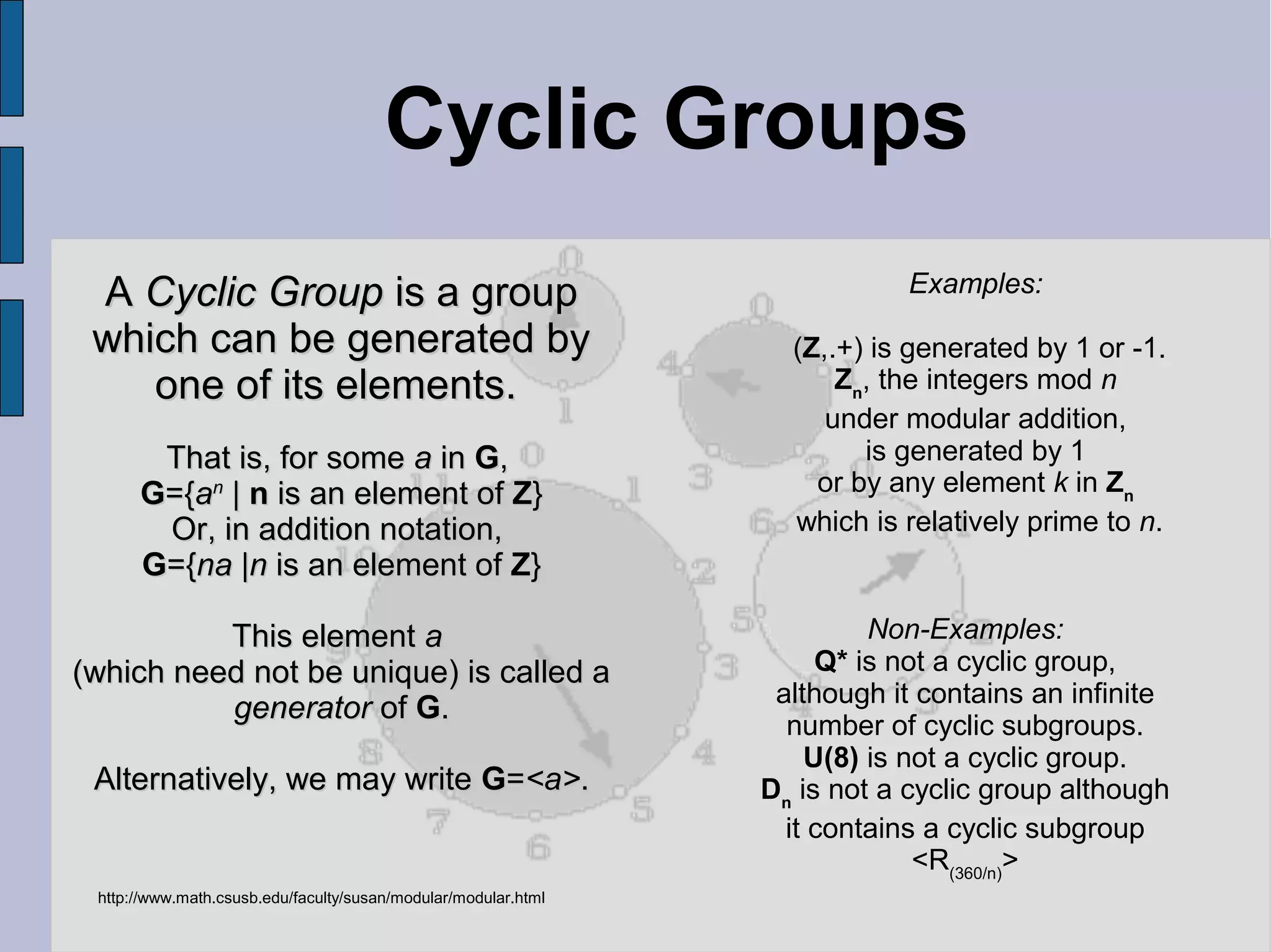 Abstract Algebra | PPT