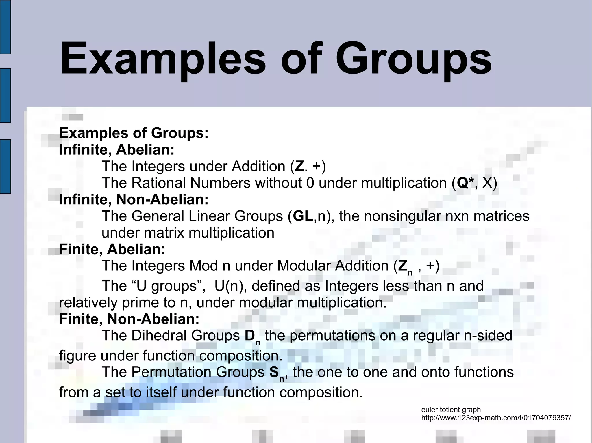Abstract Algebra | PPT