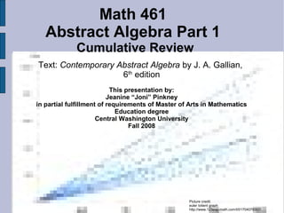 Abstract Algebra | PPT