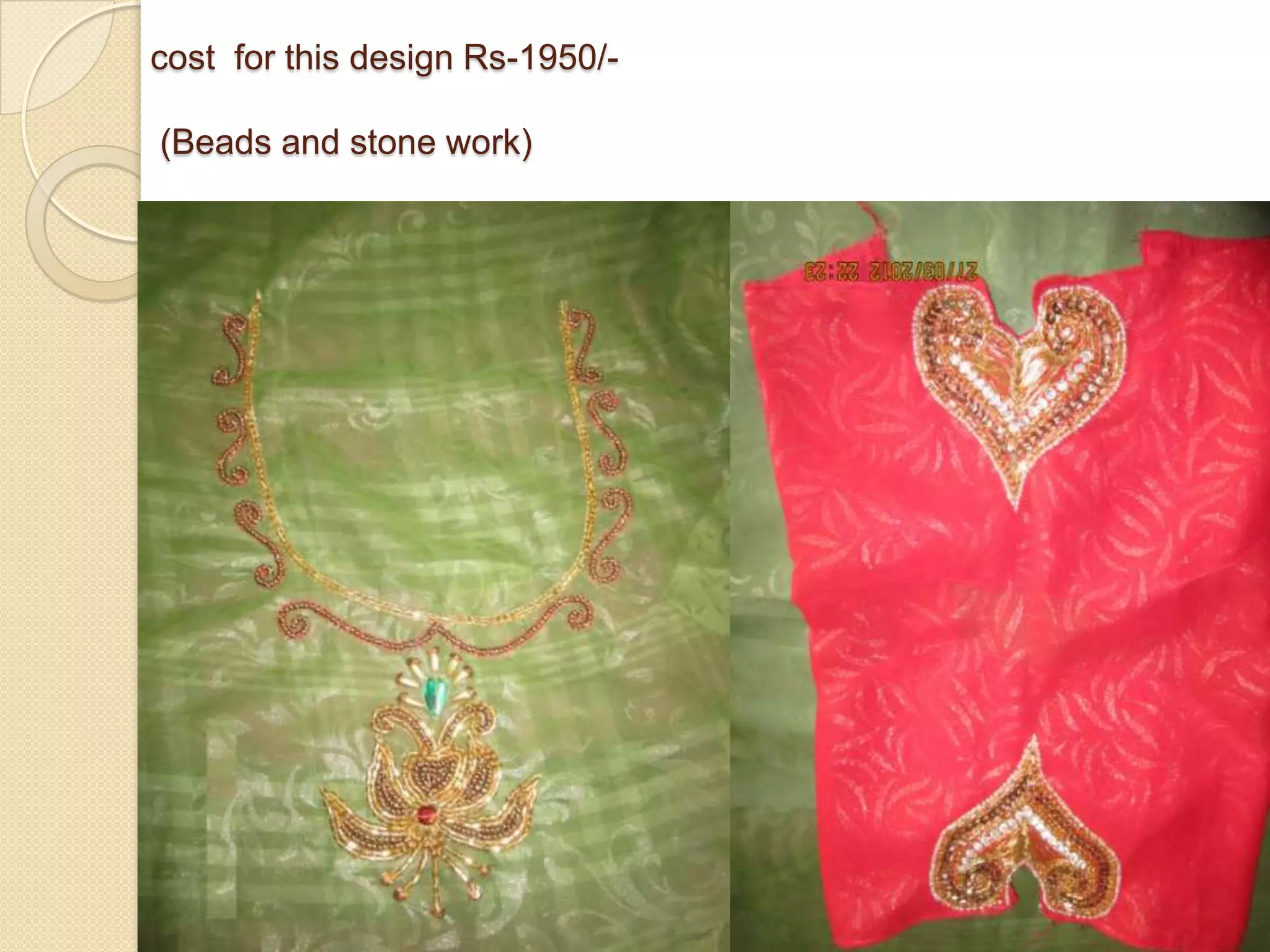 Aari work designs catalog | PPTX