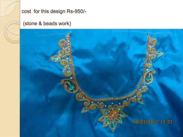 Aari work designs catalog | PPTX